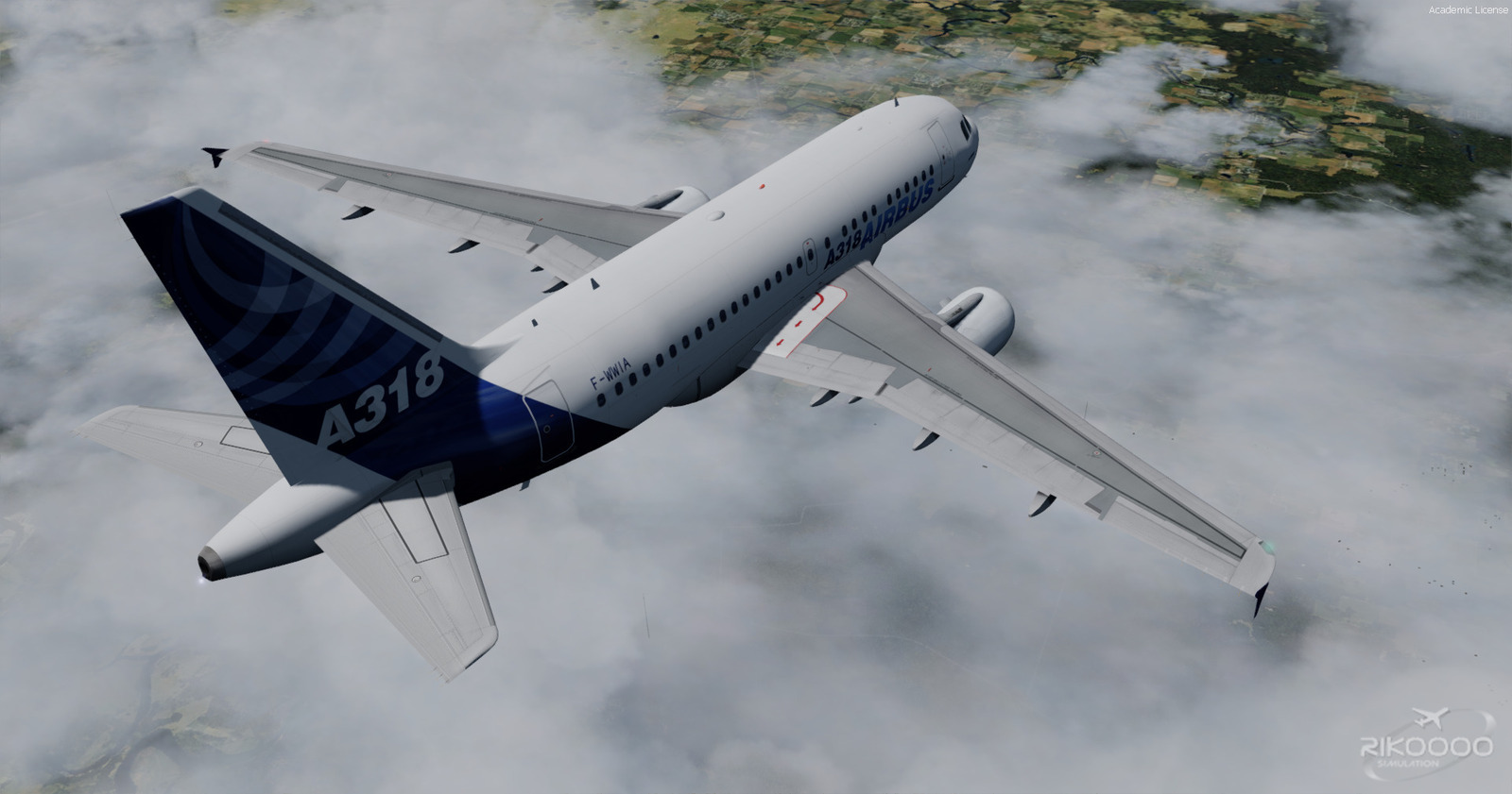 Airbus A318-111 Livery Pack for FSX and P3D - DOWNLOAD