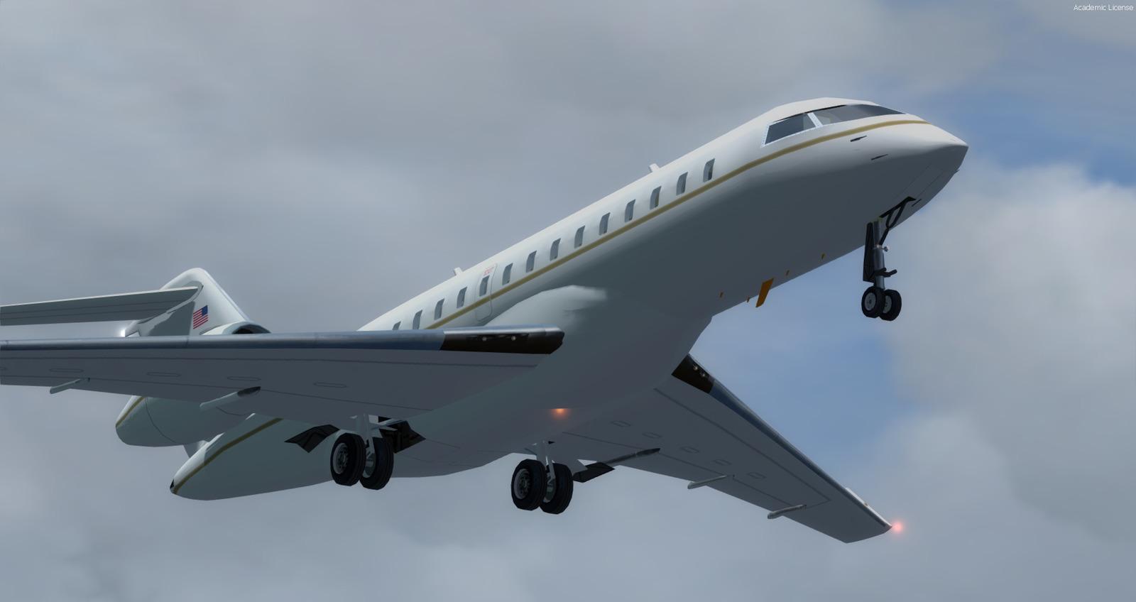 Bombardier Global Express XRS for FSX and P3D - DOWNLOAD